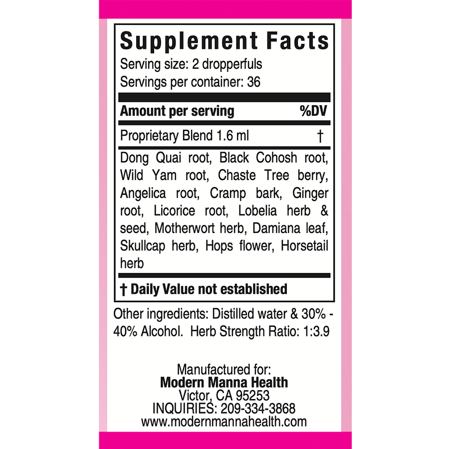 Female Formula - Modern Manna Health - Cleanse & Detox