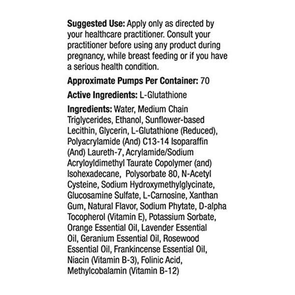 Glutathione Plus (70 Pumps) - Modern Manna Health - Cleanse & Detox